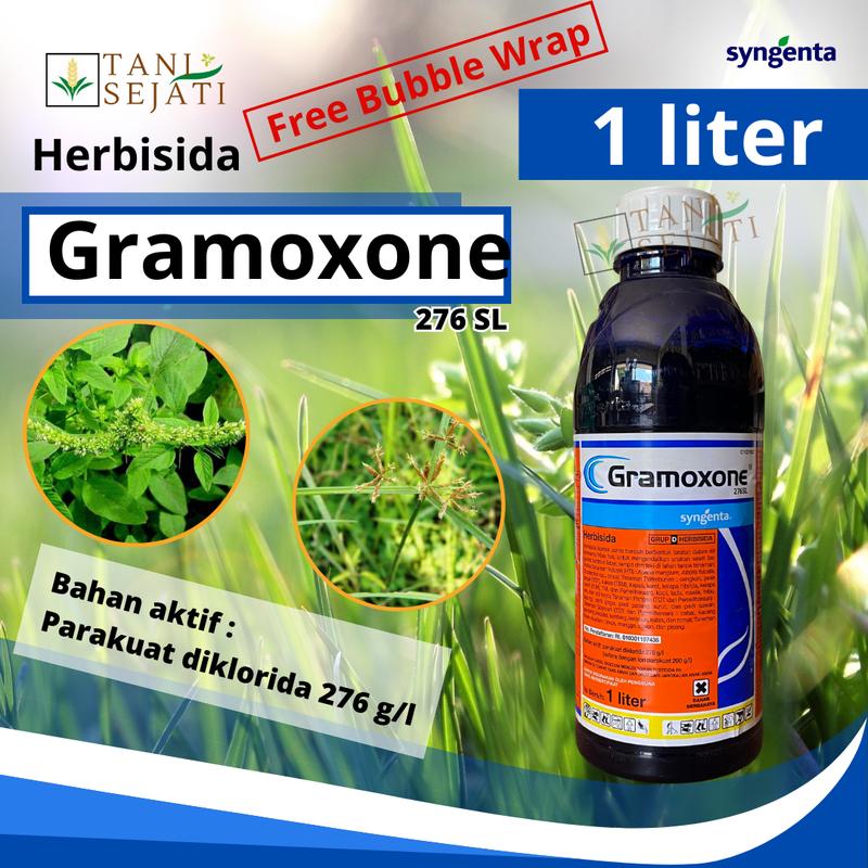 Gramoxone 276 SL 1 Liter Kemasan Pabrik Herbisida Obat Rumpu - Shop ...