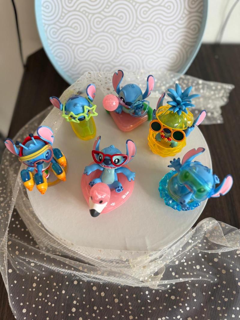 Mainan Action Figure Blind Box karakter Stitch Blind Blind Box Stitch ...