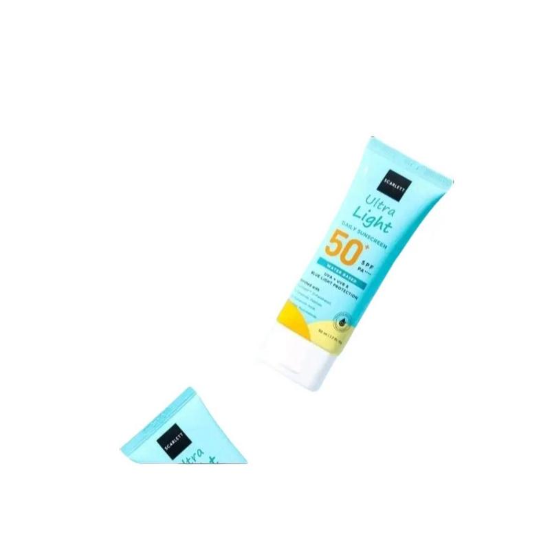 Scarlett Sunscreen ULTRALIGHT Daily SPF Facial Wajah - Shop | Tokopedia