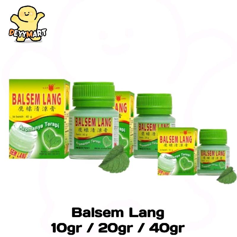 Cap Lang Balsem Aromaterapi - Balsem Lang 10gr / 20gr / 40gr - Shop ...