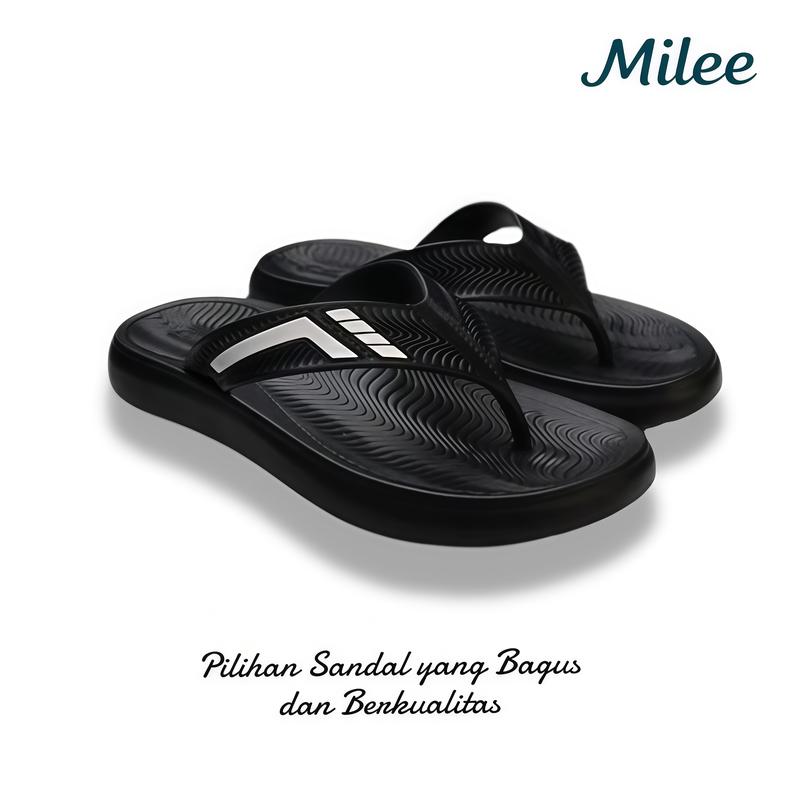 Sendal Jepit Dewasa Sandal Pria Lelaki Casual Nyaman Bahan Karet Eva ...