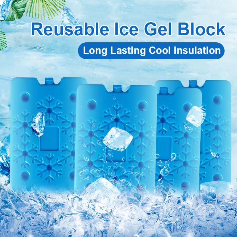 Reusable Ice Gel Block Ice Packs Cooling for Lunch Box Long Lasting ...