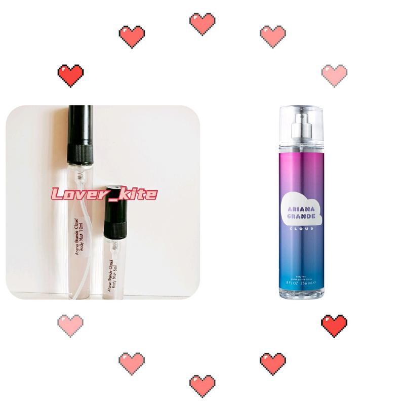 [Buy 2 free 1]Ariana Grande Body Mist Collection Decants Sample ...