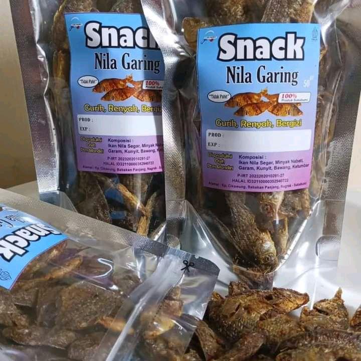 ikan nila goreng crispy 50 gr - Shop | Tokopedia