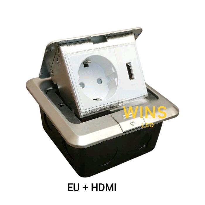 Jual STOP KONTAK LANTAI FLOOR SOCKET STOPKONTAK TANAM STOP ARDE EU ...