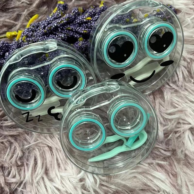 Tempat softlens bulat transparant akrilik acrylics - Shop | Tokopedia