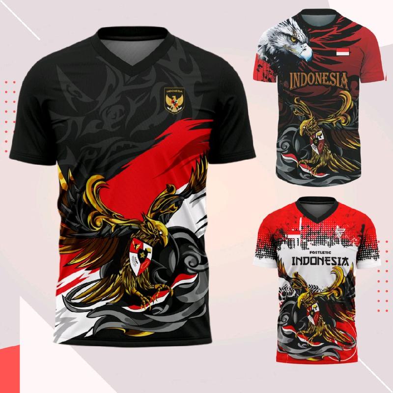Jersey Sport timnas Garuda Indonesia Pria Dan Wanita full printing ...