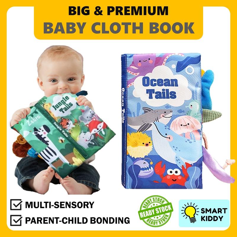 Baby Cloth Book Soft Book for Baby Fabric Book for Baby Buku - TikTok ...