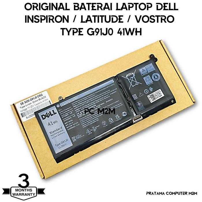 Jual Original Baterai Laptop DELL INSPIRON 14 5000 (5410) 2-in-1 Typ ...