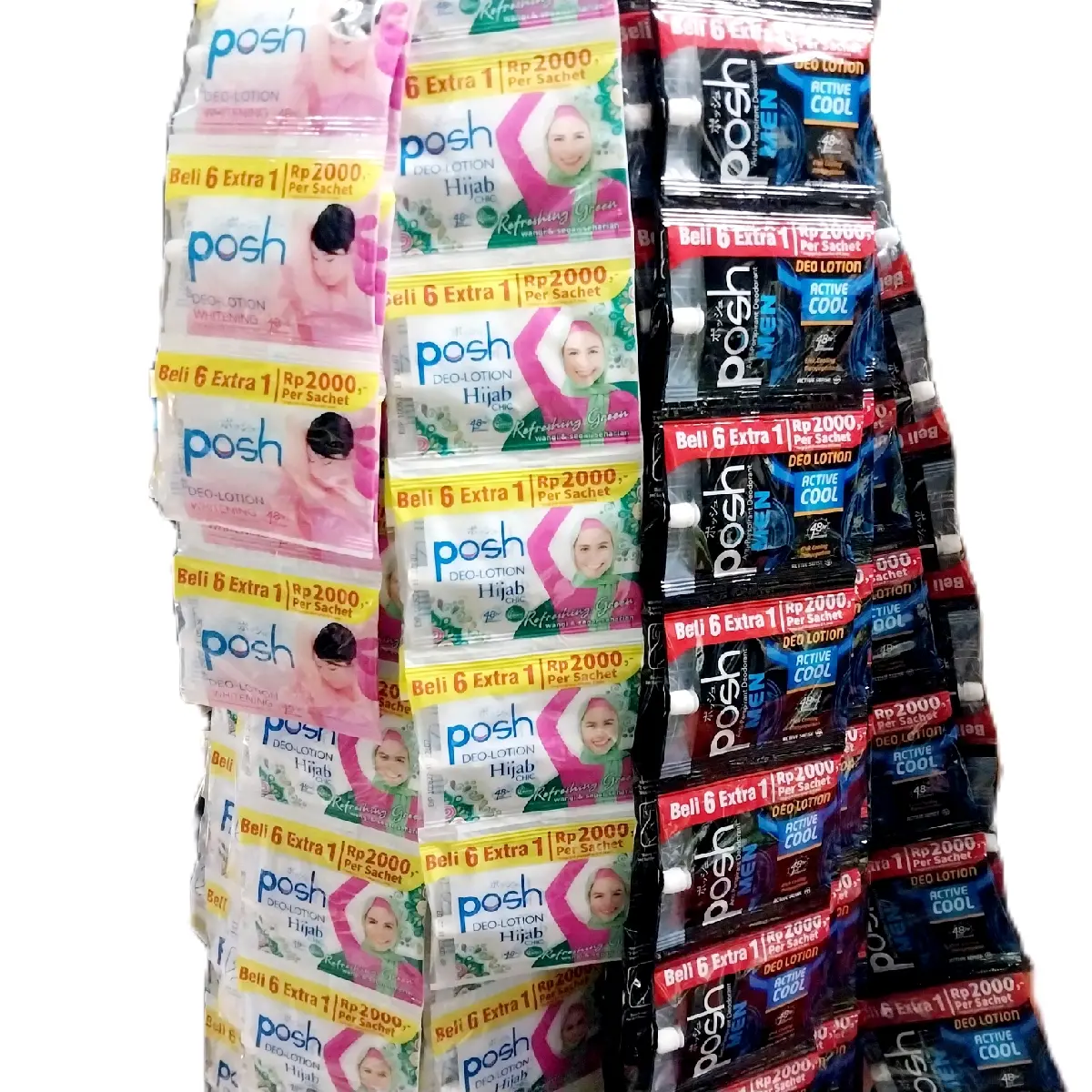 {Beli 12 bonus 2 Pcs} POSH DEOLOTION SACHET DEODORANT | POSH HIJAB CHIC ...