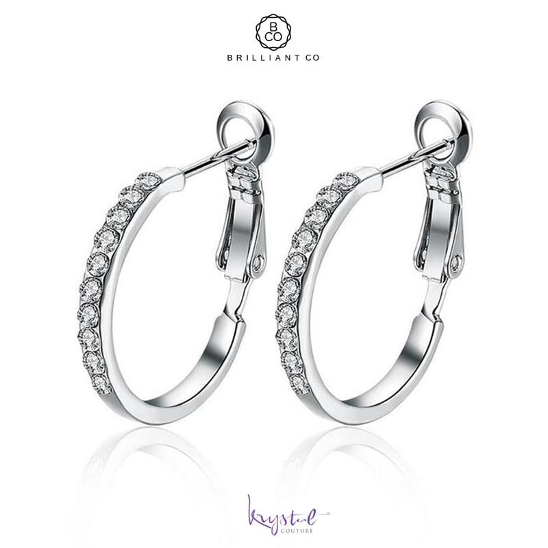 BCO Sheer Lady Latch-Back Earrings Embellished with Austrian - TikTok ...