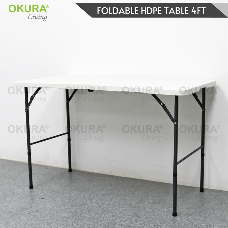 OKURA 4ft Foldable Banquet Table Event / Catering / Hall / Buffet ...