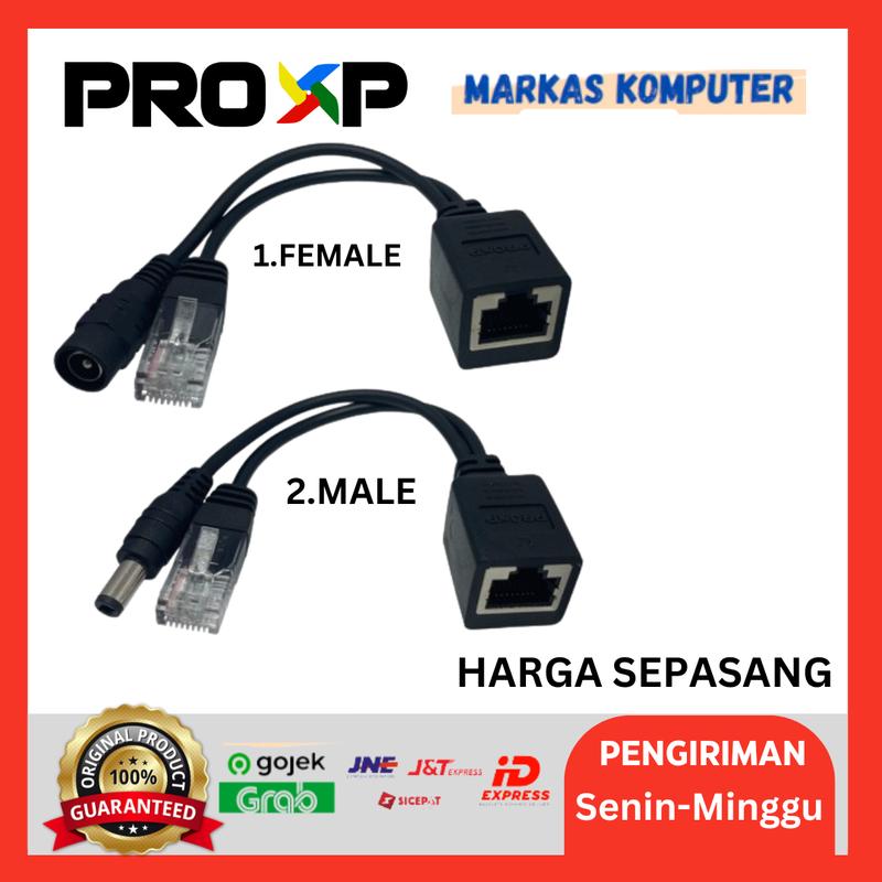 Proxp Kabel Poe Splitter / Kabel Poe Injector - Shop | Tokopedia