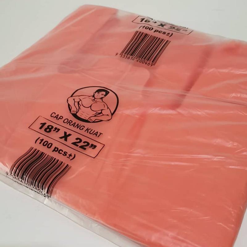 18" X 22" CAP ORANG KUAT PLASTIC BAG - TikTok Shop Malaysia