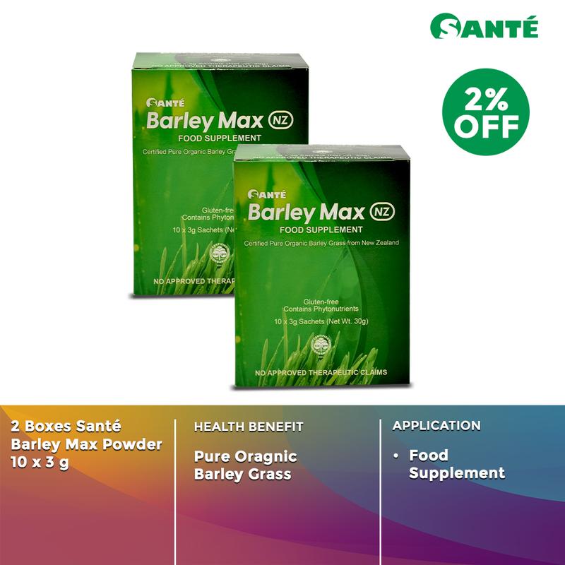 Sante Barley Max Powder (3g x 10 sachet) Organic Barley Gras - TikTok ...
