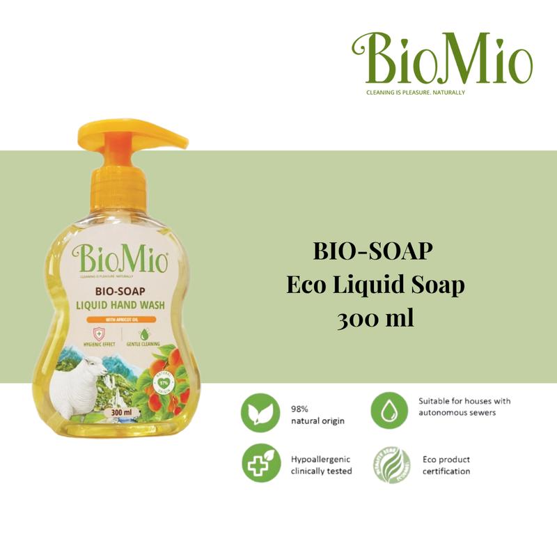 BIOMIO BIO-SOAP LIQUID HAND WASH ( with APRICOT OIL) - TikTok Shop Malaysia