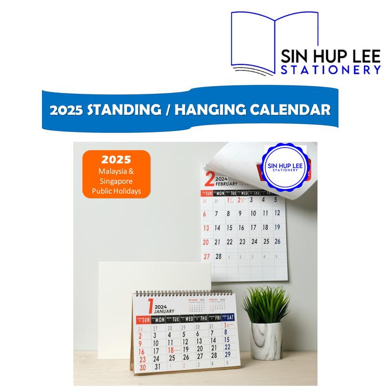 Masterprint Handwriting 2025 Standing/Hanging Calendar MSC-E - TikTok ...