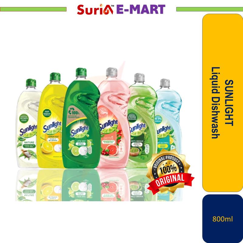 Sunlight Dishwash Liquid / Pencuci Pinggan Sunlight 800ml - TikTok Shop ...