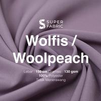Jual Kain wolfis / woolpeach / wolvis Premium Imagine Diorpeach / Kain ...