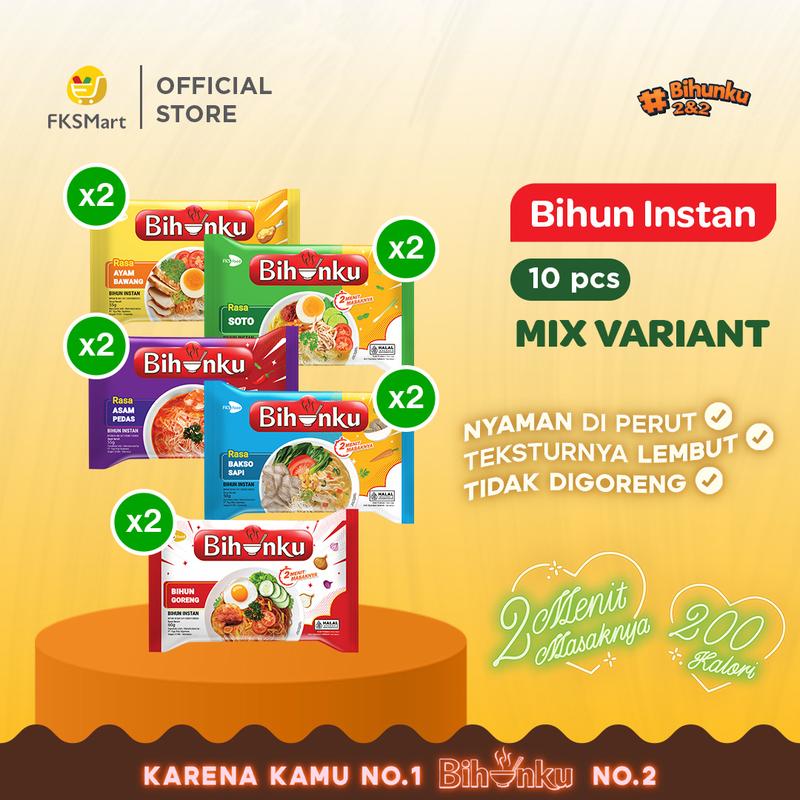 Bihunku Mix Variant Paket Isi 10 - Shop | Tokopedia