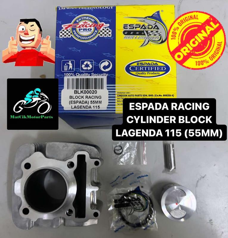 ESPADA RACING YAMAHA SRL 115 / SRL 115 FI / LAGENDA 115 / LAGENDA ...