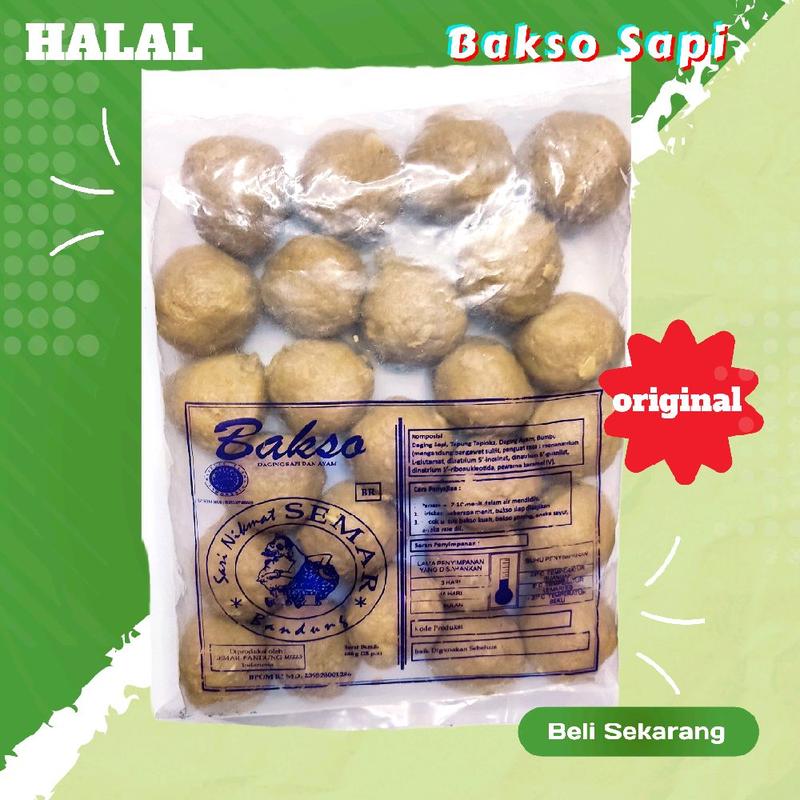 baso asli daging sapi special cap semar 25 pcs Food - Shop | Tokopedia