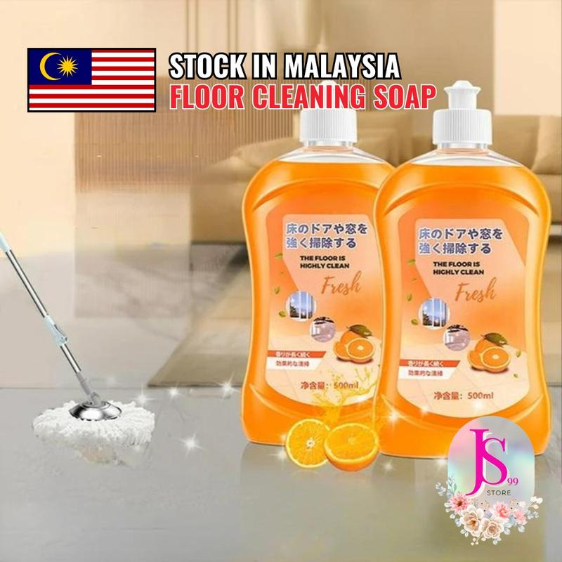 Orange Floor Cleaner Soap Cleanser - TikTok Shop Malaysia