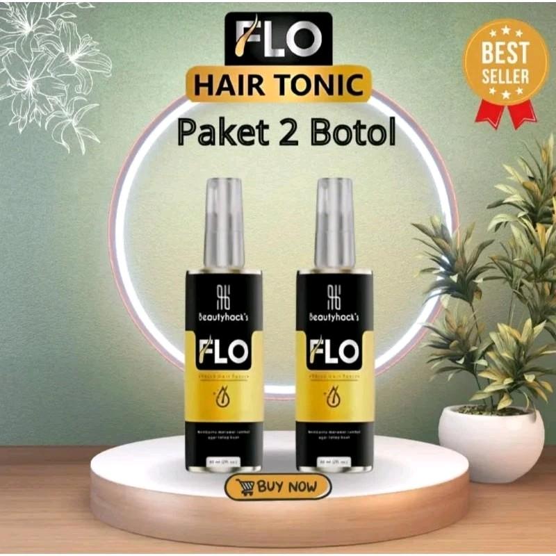 Flo Hair Tonic 2 botol Penumbuh Rambut Kebotakan Dini - Shop | Tokopedia