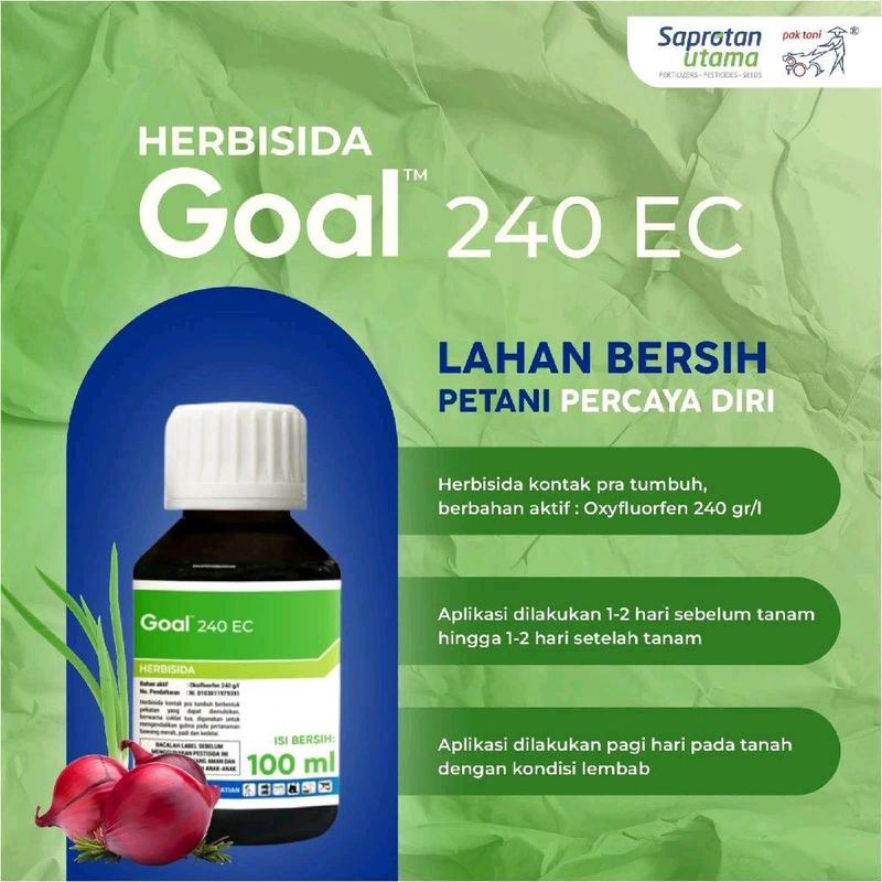 Herbisida Benih Gulma Biji Rumput Goal 240 EC Kebun - Shop | Tokopedia