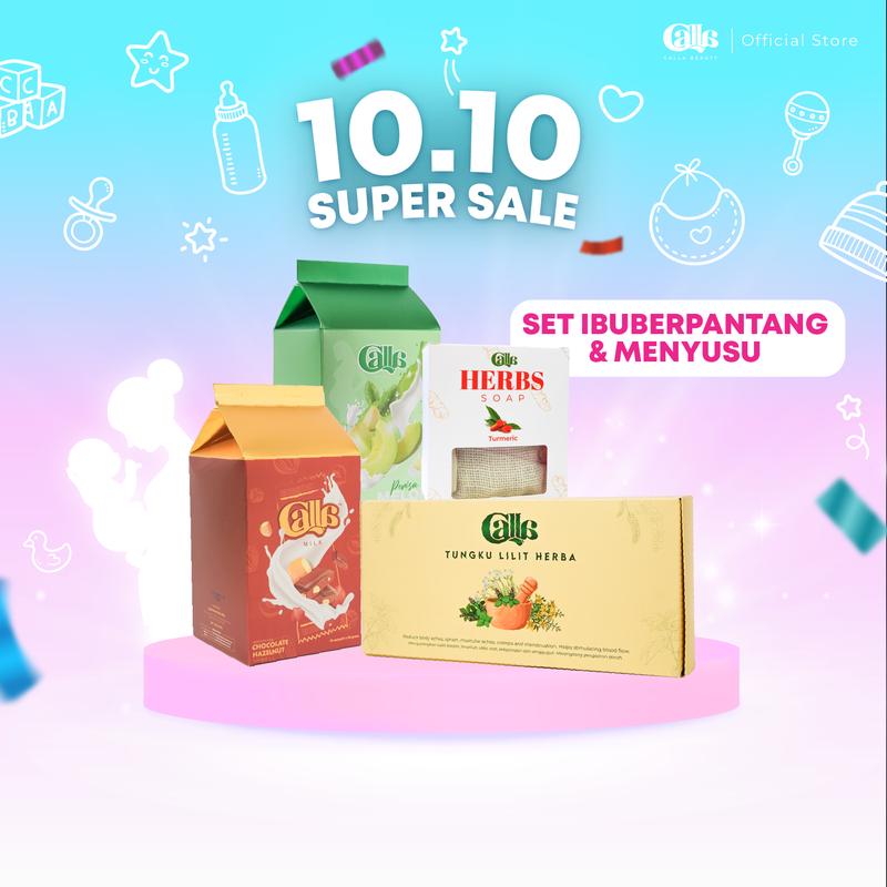 SET BERPANTANG & MENYUSU By Calla Beauty Susu Kambing Berperisa, Tungku ...