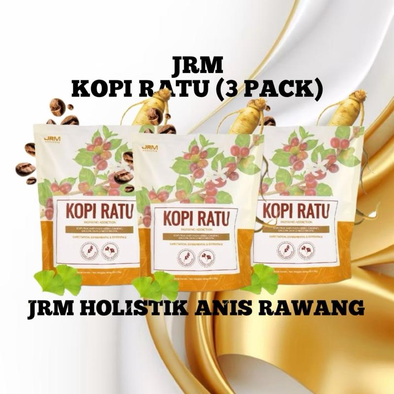 JRM KOPI RATU (3 PACK = 45 SACHET) Coffee - TikTok Shop Malaysia