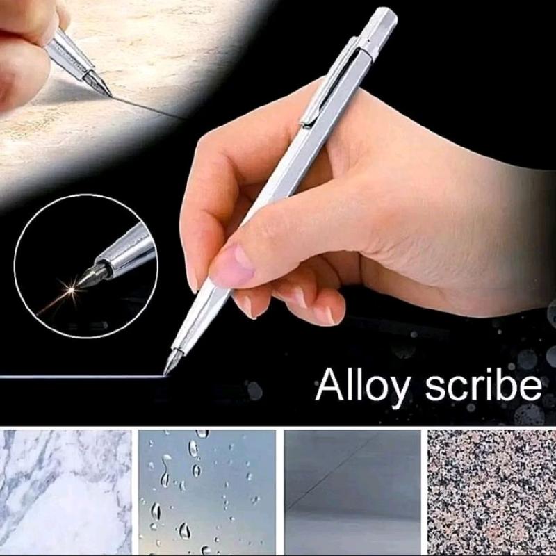 Pensil Ukir Tukang Besi - Alat Marking Metal Scriber Pen - Pulpen ...