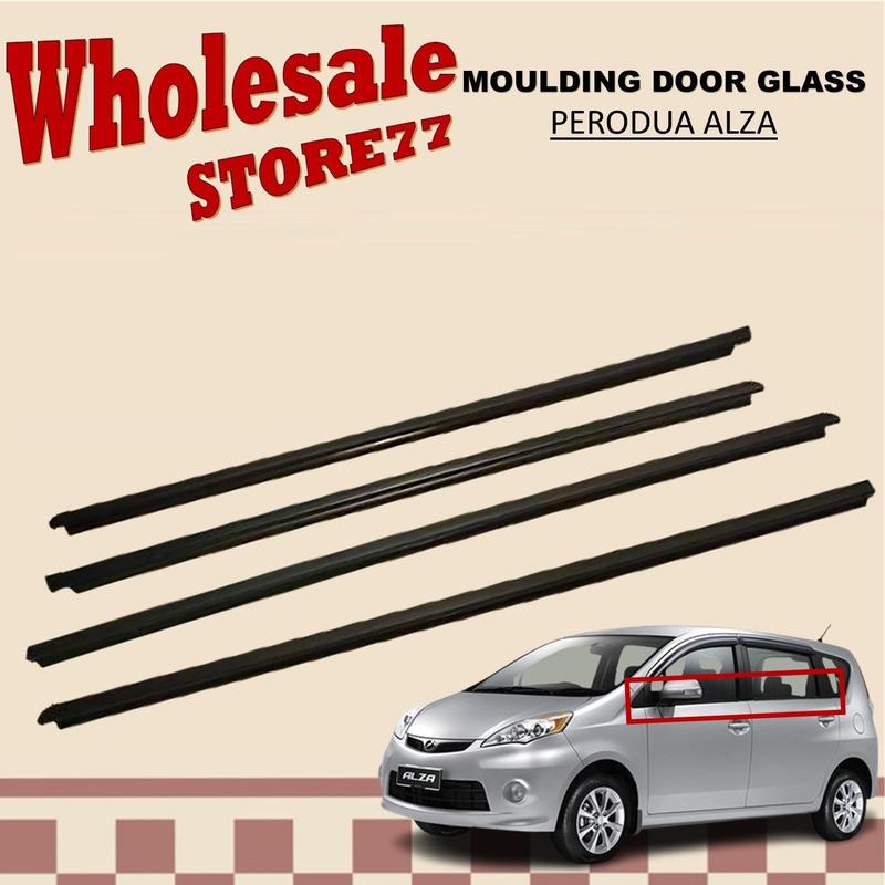 ORIGINAL | PERODUA ALZA GLASS DOOR MOULDING SEAL RUBBER OUTE - TikTok ...
