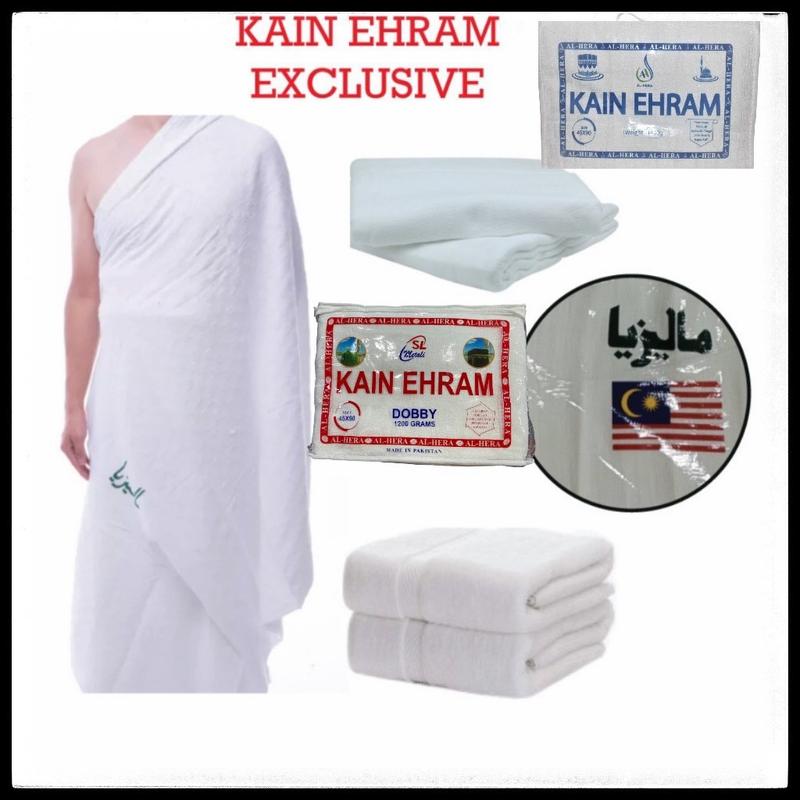KAIN IHRAM / EHRAM 100% COTTON LEMBUT High QUALITY Ehram umrah - TikTok ...