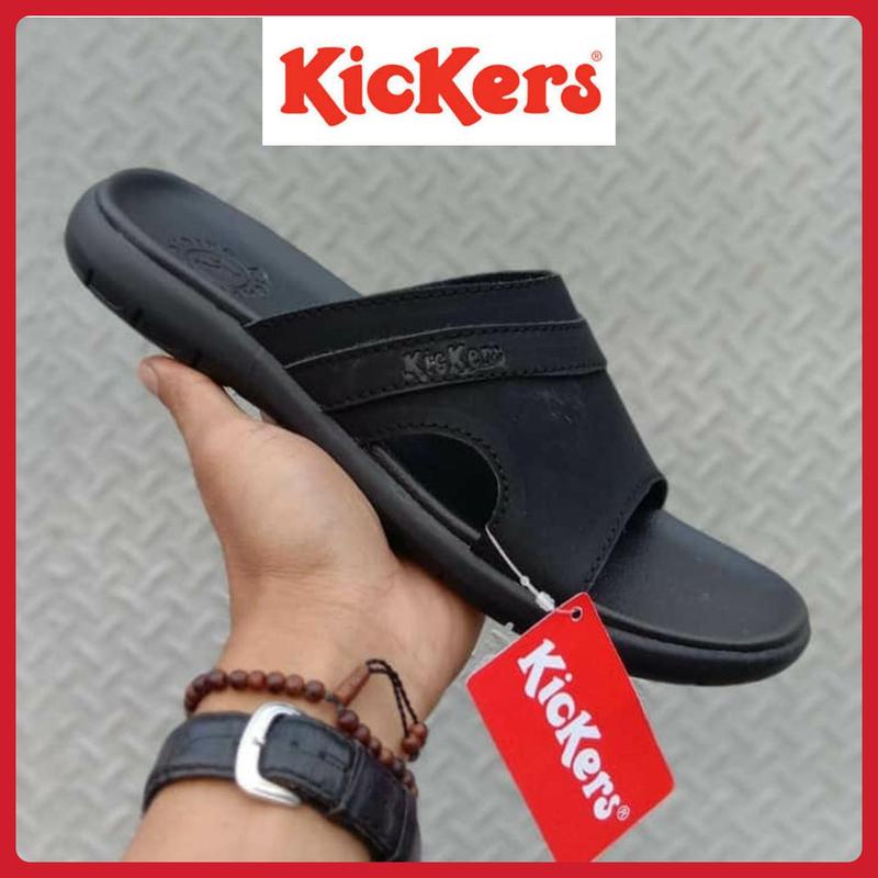 Sandal pria kulit kickerss. Sandal formal dan santai. Sandal - Shop ...