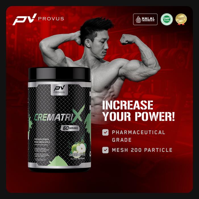 Promo Provus Crematrix - Creatine Matrix - Creatine Monohydrate - 120gr ...