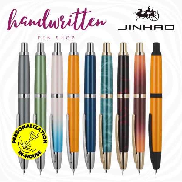Jual JINHAO Typ 10 Vanishing Nib Fountain Pen / Pena JINHAO 10 - Pearl ...