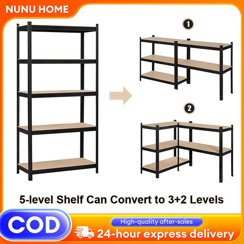 NUNU HOME 6layer Metal Rack Steel Rack Boltless Rack Goods Storage ...