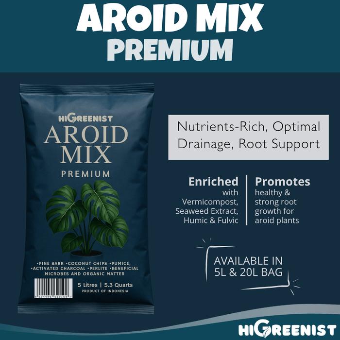 Promo Aroid Mix Premium (5L & 20L) - Media Tanam Aroid, Alocasia ...
