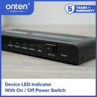 Jual Onten OTN-CS144S HDMI Splitter 4K 1080P 1 Input 4 Output Multi ...