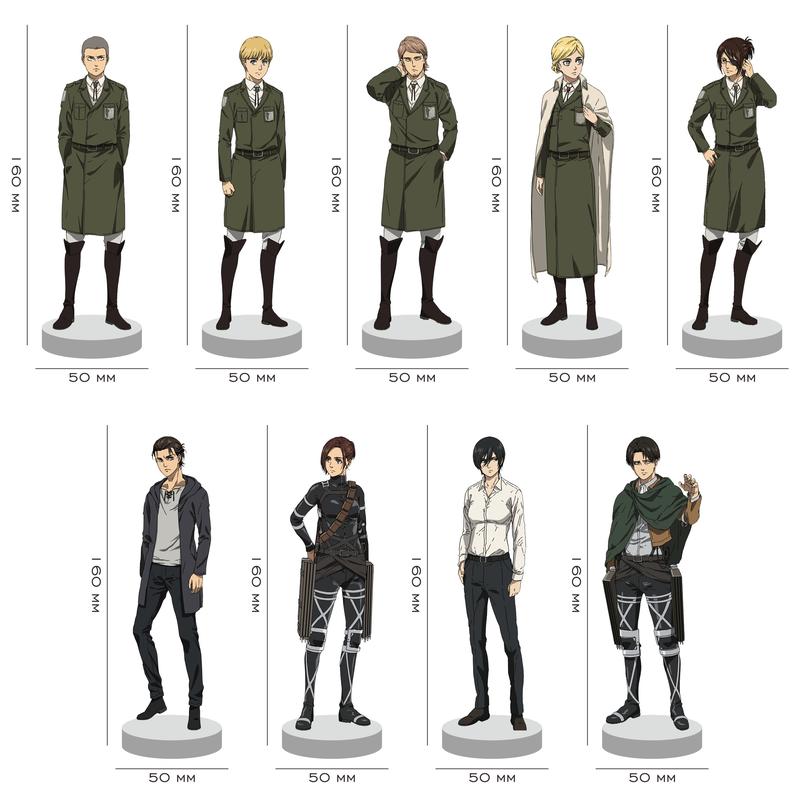 Stand Figure Attack On Titan Final Standee Acrylic AOT Final - Shop ...