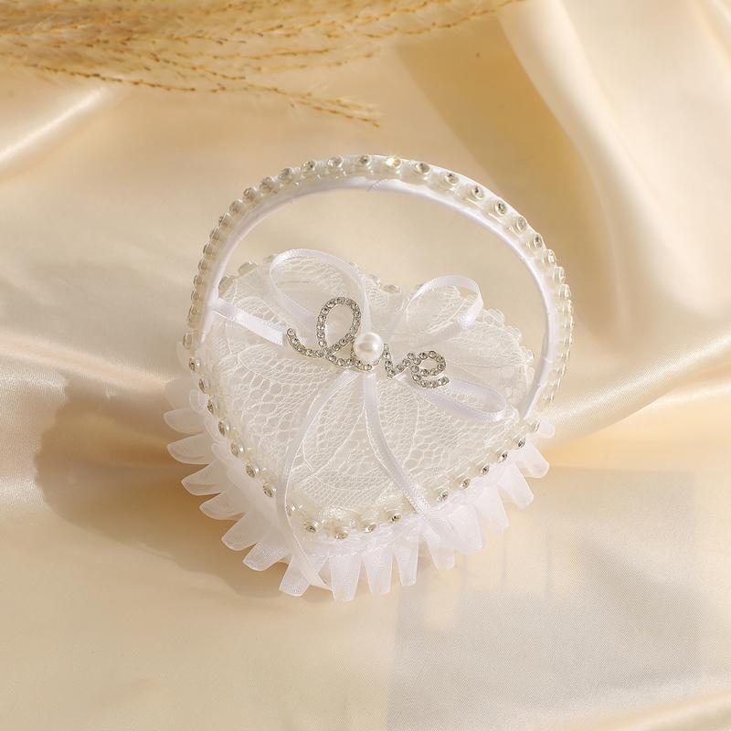 New Mini Small Ring Pillow Box Creative Hand-Owned Wedding Props ...