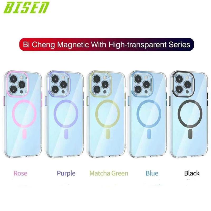 BISEN Lucency Magnetic With High-transparent Phone Case For - TikTok ...