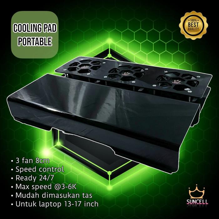 Jual Cooling pad Portable Silent - Turbo Computer fan laptop - Super ...