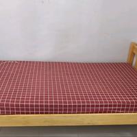 Jual Ranjang Kayu dan Kasur Tilam Busa 3 Kaki 90x190 Furniture ...