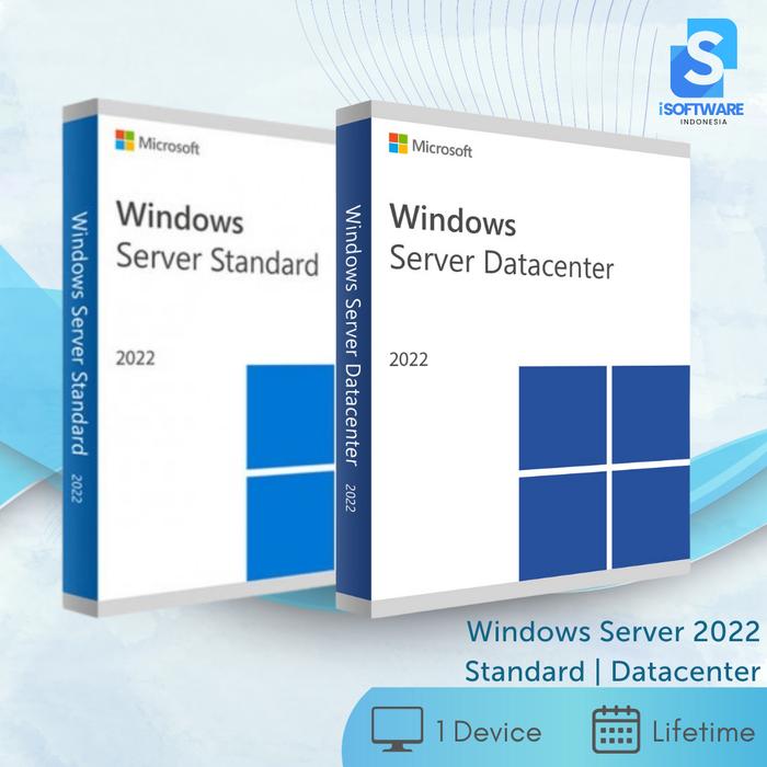 Promo Microsoft Windows Server 2022 Standard dan DataCenter - Standard ...