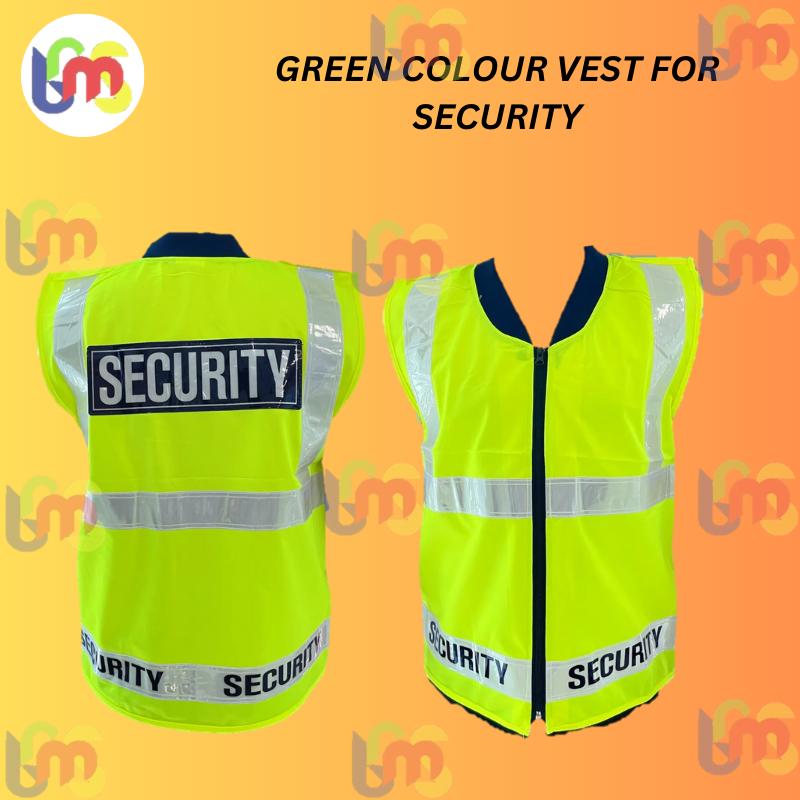 BRMS ENTERPRISE GREEN COLOUR SECURITY GUARD VEST - TikTok Shop Malaysia