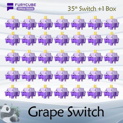 FURYCUBE Matcha Latte Customized Switch/HMX Lemon Grapes Switch - Shop ...