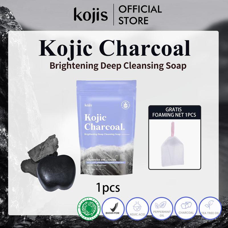 [BPOM] Kojic Charcoal Brightening Deep Cleansing Soap 100G Bright ...