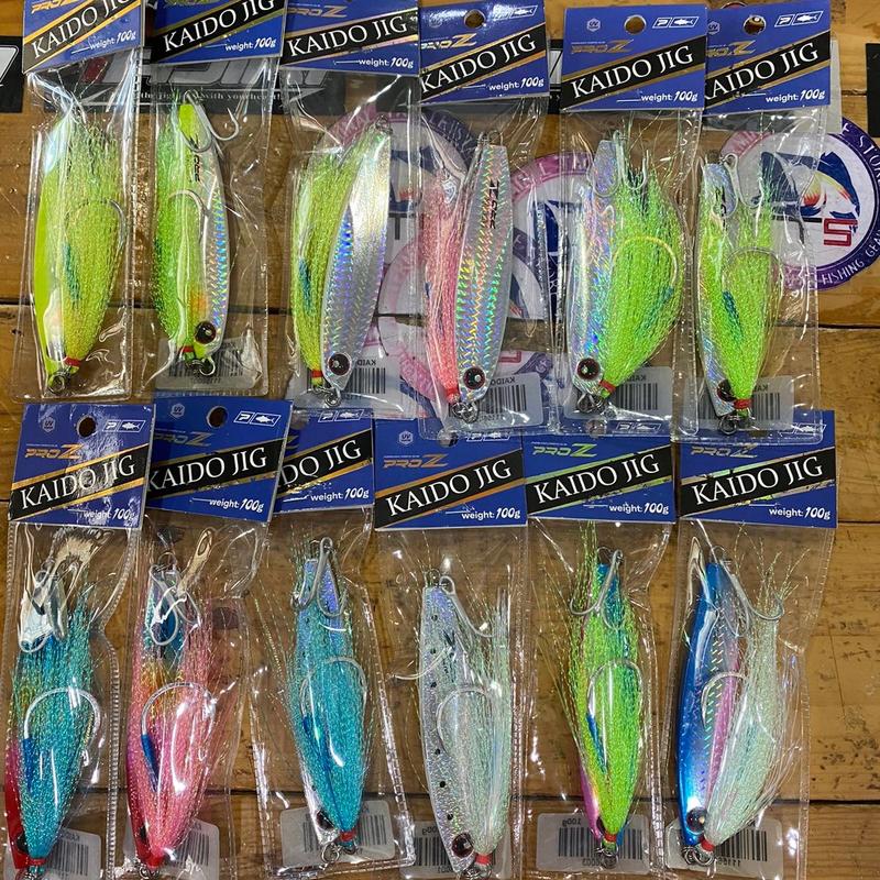 Set lengkap Kaido jig proZ 100g dan 80g - TikTok Shop Malaysia